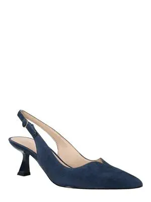 Pelle Moda Pelle Moda Janah Slingback Pumps Midnight