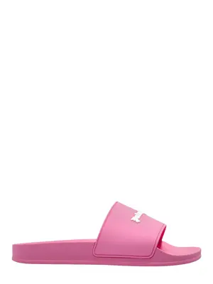 Palm Angels Logo-detail Slides - Pink