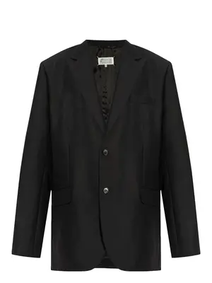 MAISON MARGIELA Wool Blazer - Black