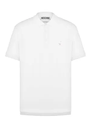 Moschino Regular-fit Polo Shirt - White