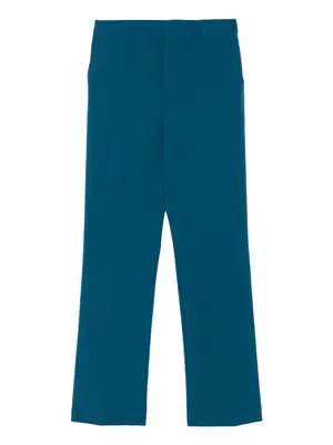 Moschino Pleated Tailored Trousers - Blue