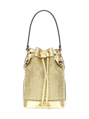 Fendi Mini Mon Tresor Bucket Bag - Gold