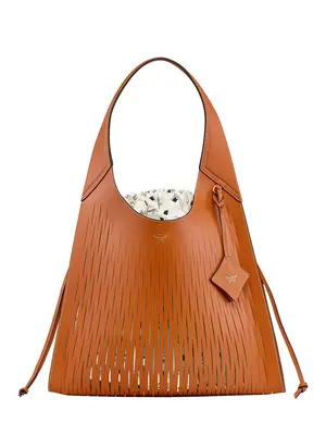 Mcm Aren Shopper - Terracotta