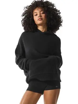 Alo Yoga Wool Cashmere Hoodie - Black