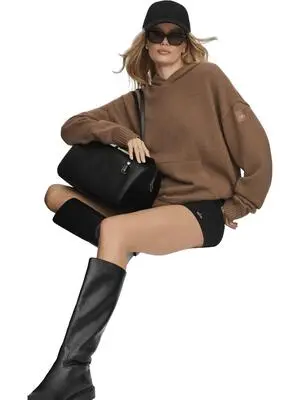 Alo Yoga Wool Cashmere Hoodie - Java Brown