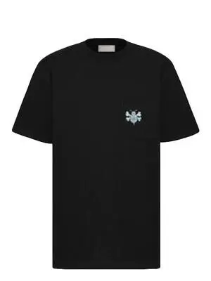 Dior And Shawn Oversized Bee T-shirt - Black
