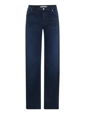 FRAME Jetset Modern Straight-fit Jeans - Jet Indigo