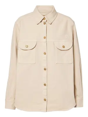 BLAZÉ MILANO Nariida Berber Denim Shirt - Beige