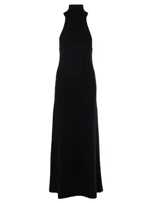 LISA YANG Amannda Ribbed-knit Maxi Dress - Black