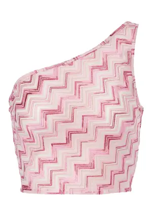 Missoni Lamé Top - Pink