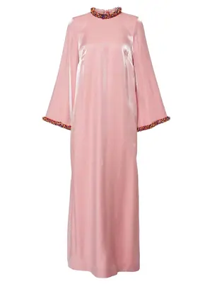ALEMAIS Alémais Orion Beaded Gown - Pink