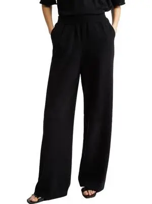 JOHNSTONS OF ELGIN Johnstons Of Elgin High-Waist Cashmere Blend Sweater Pants