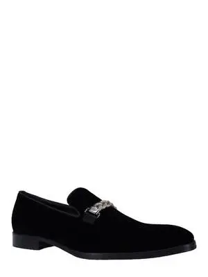 Ron White Baron Bit Loafer - Blk/gunmtl