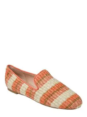 Jack Rogers Bradley Raffia Loafer - Melon Stripe