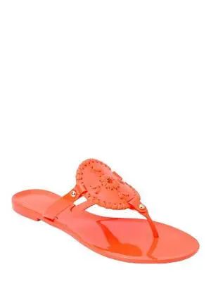 Jack Rogers Jack Rogers Collins Jelly Flip Flop Flame