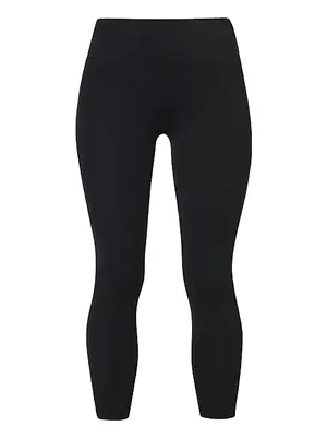Sweaty Betty All Day 7/8 Stretch Recycled-polyester Leggings - Black