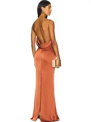 Katie May Melanie Dress - Rust