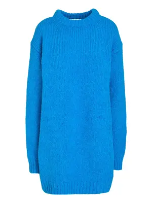 Tibi Alpaca-blend Sweater - Azure