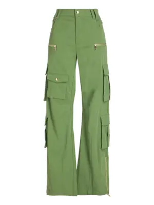ALICE + OLIVIA Alice + Olivia Akers Lyocell-Blend Twill Cargo Pants
