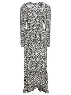 Isabel Marant Maxi Flared Dress - Black