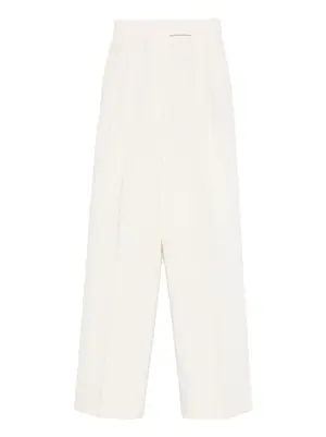 RÓHE High-waisted Tailored Trousers - White