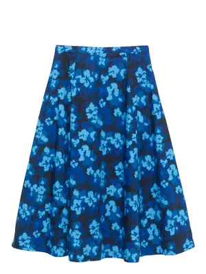 Ulla Johnson Vianne Midi Skirt - Blue