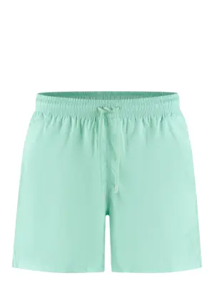 Fedeli Logo-patch Swim Shorts - Green