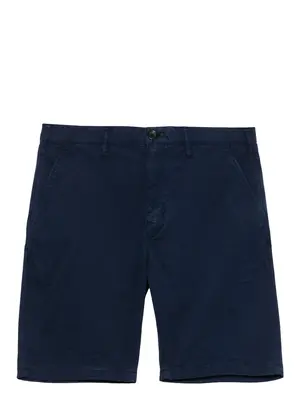 Paul Smith Zebra-embroidered Shorts - Blue