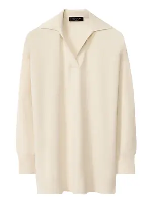 FABIANA FILIPPI Fabiana Filippi Split-Neck Sweater