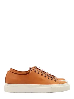 BOTTERO Leather Sneakers - Brown