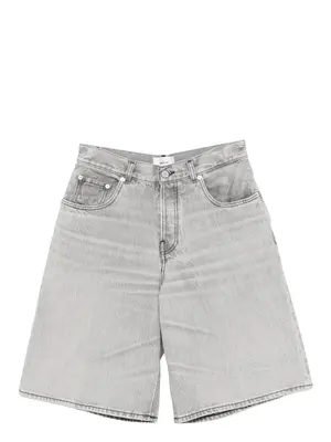 HAIKURE Becky Denim Shorts - Grey