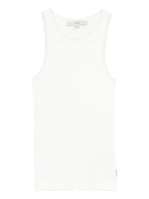 Remain Birger Christensen Jersey Tank Top - White