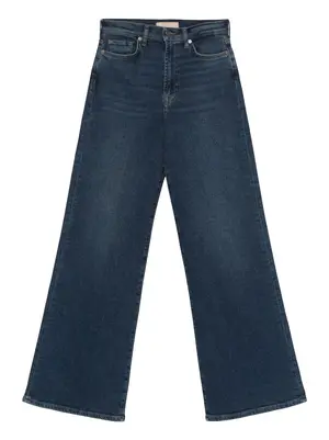 7 For All Mankind Ultra High Rise Jo Jeans - Blue