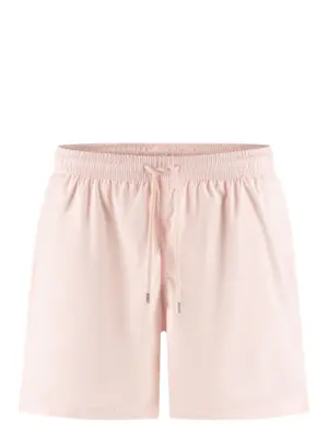 Fedeli Logo-patch Swim Shorts - Pink