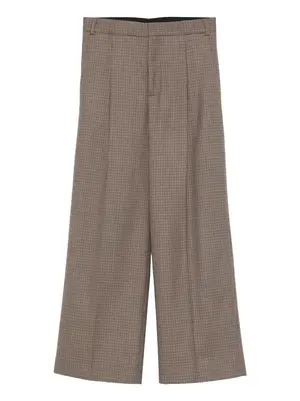 WALTER VAN BEIRENDONCK Star Trousers - Brown