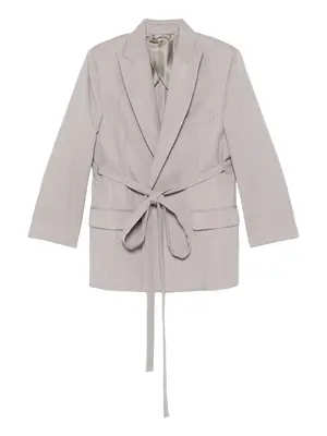 VICTORIA BECKHAM Victoria Beckham Tailored Belted Blazer