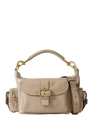 Chloé Camera Leather Shoulder Bag - Neutrals