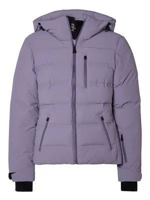 Aztech Mountain Nuke Hooded Down Ski Jacket - Purple
