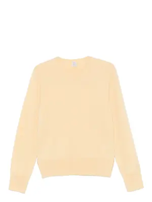 TOTEME Crew-neck Sweater - Yellow