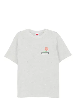 GROUND ZERO Logo Print T-shirt - Grey