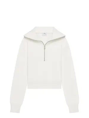 COURREGES Trucker Jumper - White