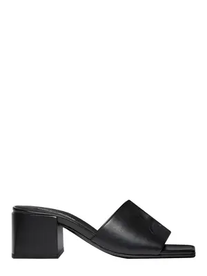 COURREGES Shadow Mules - Black
