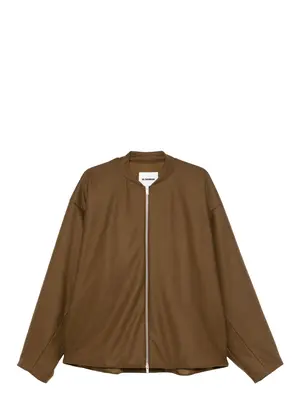 JIL SANDER Wool Jacket - Brown