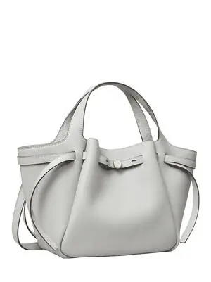 Tory Burch Small Romy Tote - Light Granite