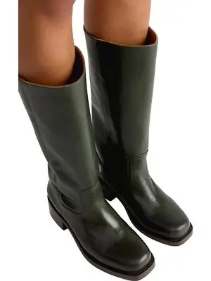 THE FRYE COMPANY THE FRYE COMPANY Campus 14L Leather Boots Forest