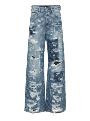 PHILIPP PLEIN Philipp Plein Skater Row Jeans