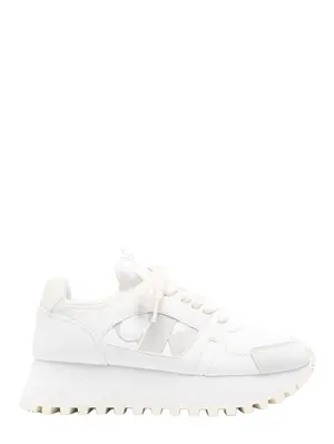 Calvin Klein Logo-patch Sneakers - White