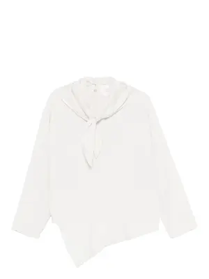 Studio Nicholson Bute Pinstripe Blouse - White