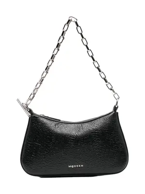 Alexander McQueen Mini T-bar Bag - Black