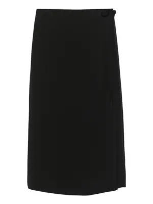 THEORY Theory Wrap Midi Skirt